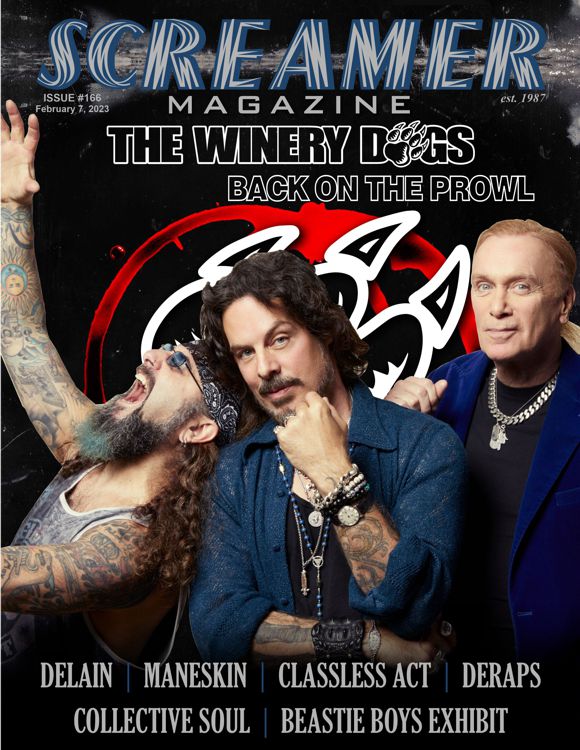 Issue #166 The Winery Dogs - Screamer Magazine