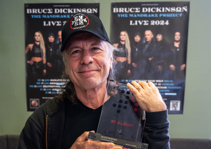 Bruce Dickinson Achieves His Highest Charting Solo Album In the U.S ...