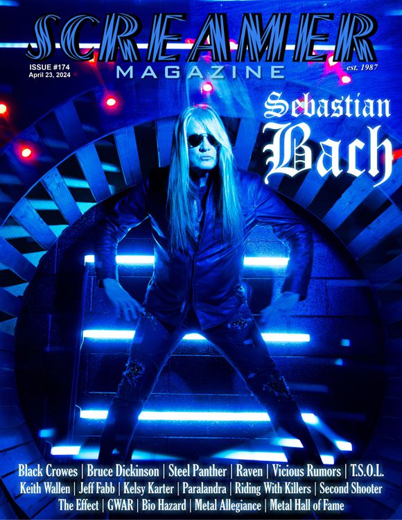 Issue #174 Sebastian Bach - Screamer Magazine